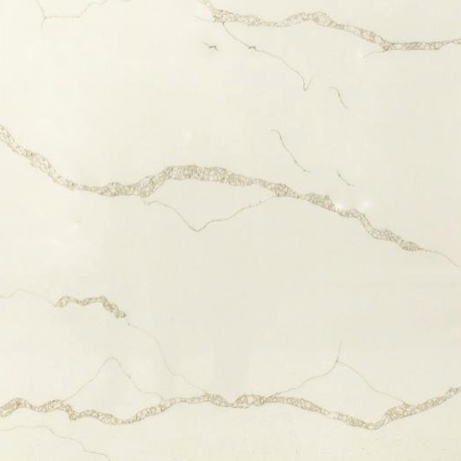 Walley White Artificial Quartz, White Man-made Quartz Countertops ...