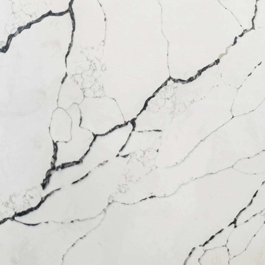 Ina White Artificial Quartz, White Man-made Quartz Countertops, Vanity ...