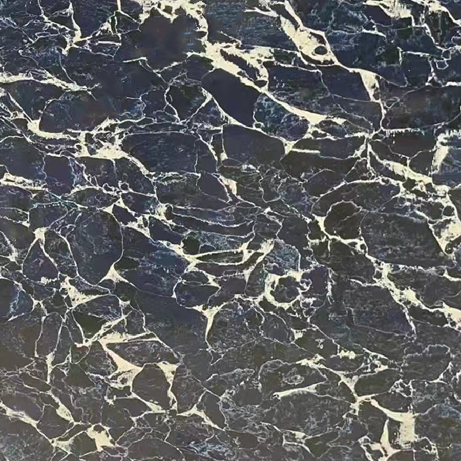 Perla Pianeta Artificial Quartz, Blue Man-made Quartz Countertops ...