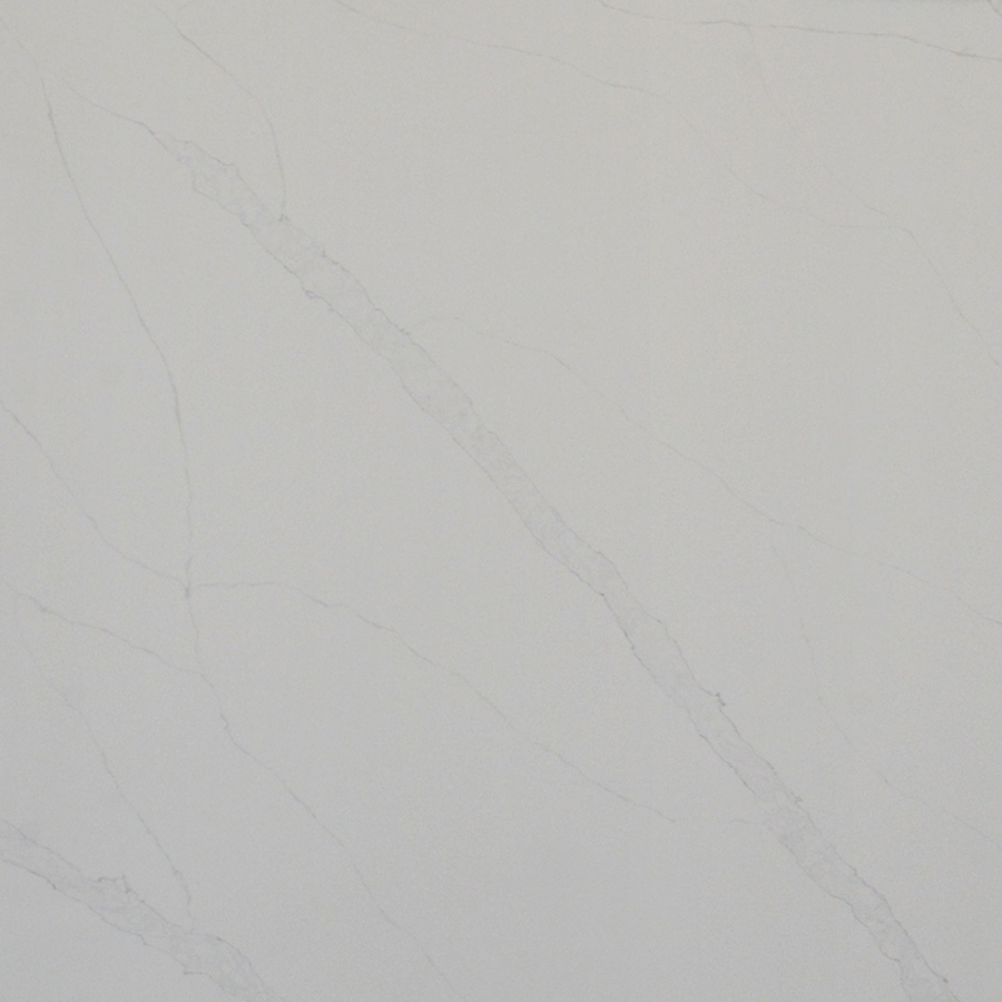 Cancun Artificial Quartz, White Man-made Quartz Countertops, Vanity ...