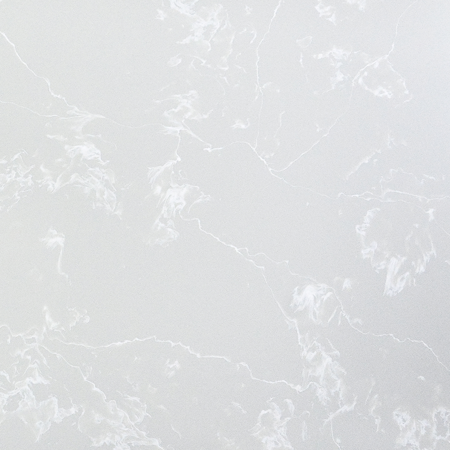 San Juicy Artificial Quartz, Light Grey Man-made Quartz Countertops ...