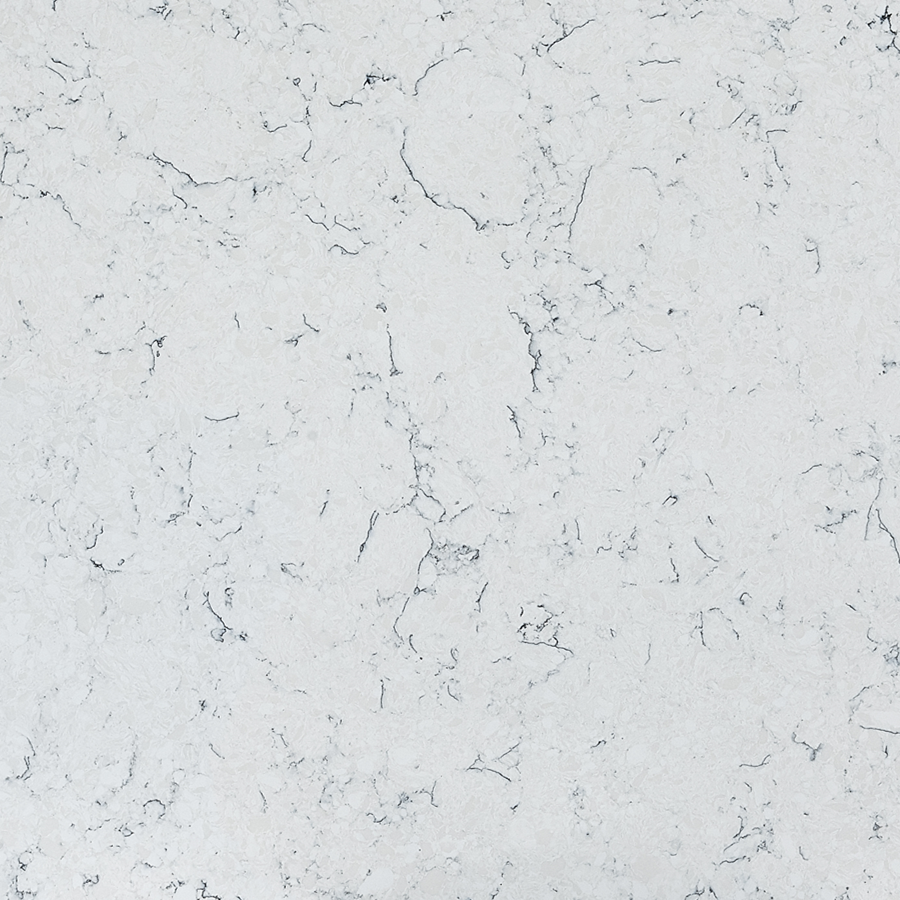 Bianco Mist Artificial Quartz, White Man-made Quartz Countertops ...