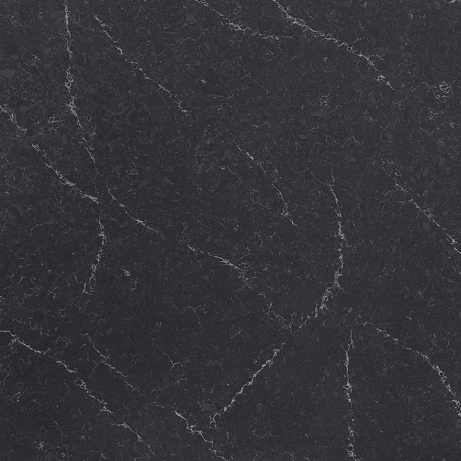 Mystic Coast Artificial Quartz, Black Man-made Quartz Countertops ...