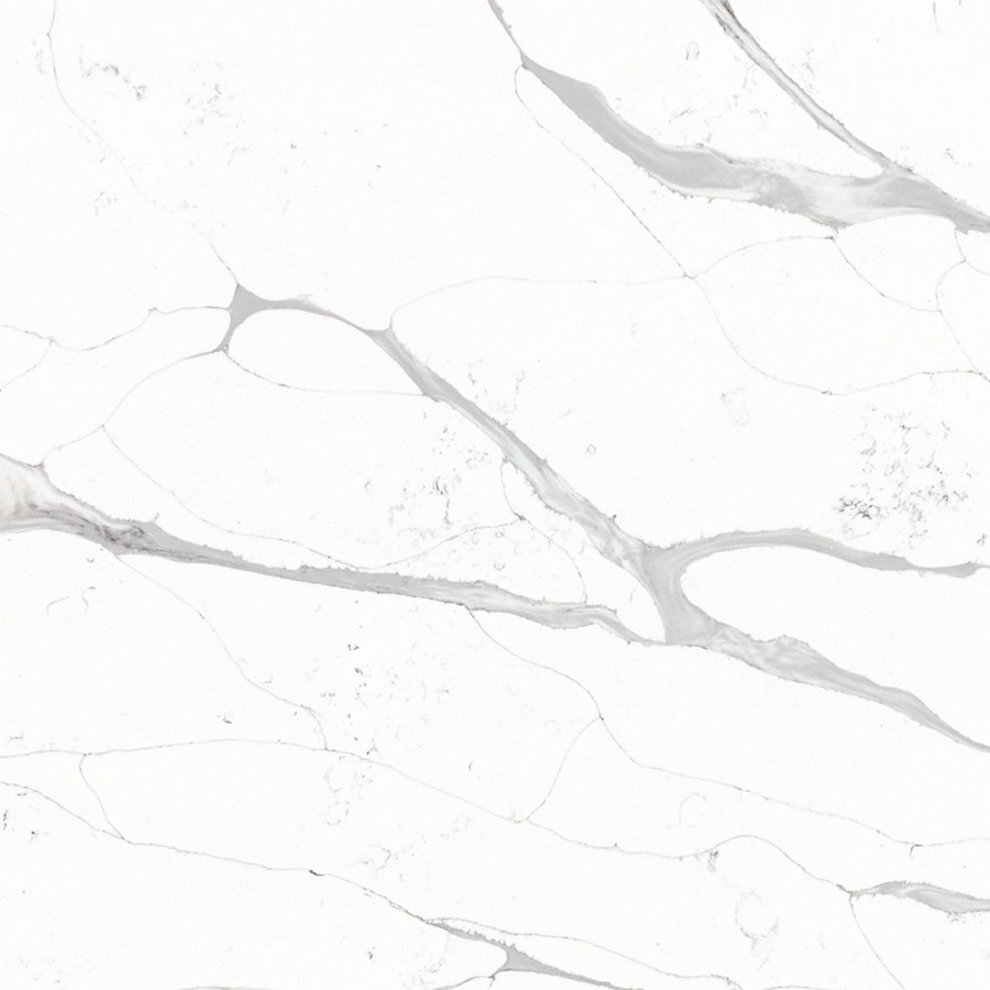 Calacatta Rodi Artificial Quartz, White Man-made Quartz Countertops ...