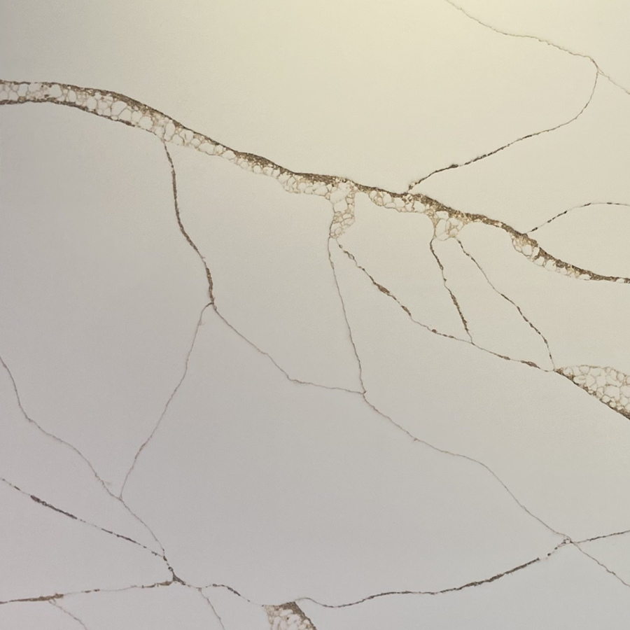 Calacatta Pro Artificial Quartz, White Man-made Quartz Countertops, Vanity Tops, Slabs, Tiles