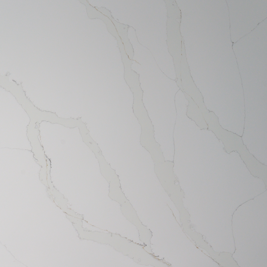 Calacatta Xavier Artificial Quartz, White Man-made Quartz Countertops ...