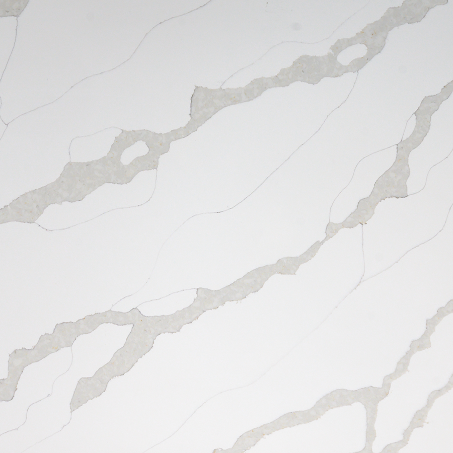 Calacatta Yale Artificial Quartz, White Man-made Quartz Countertops ...