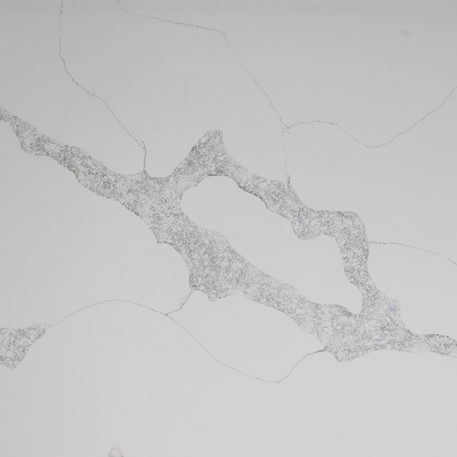 Calacatta Cielo Artificial Quartz, White Man-made Quartz Countertops ...