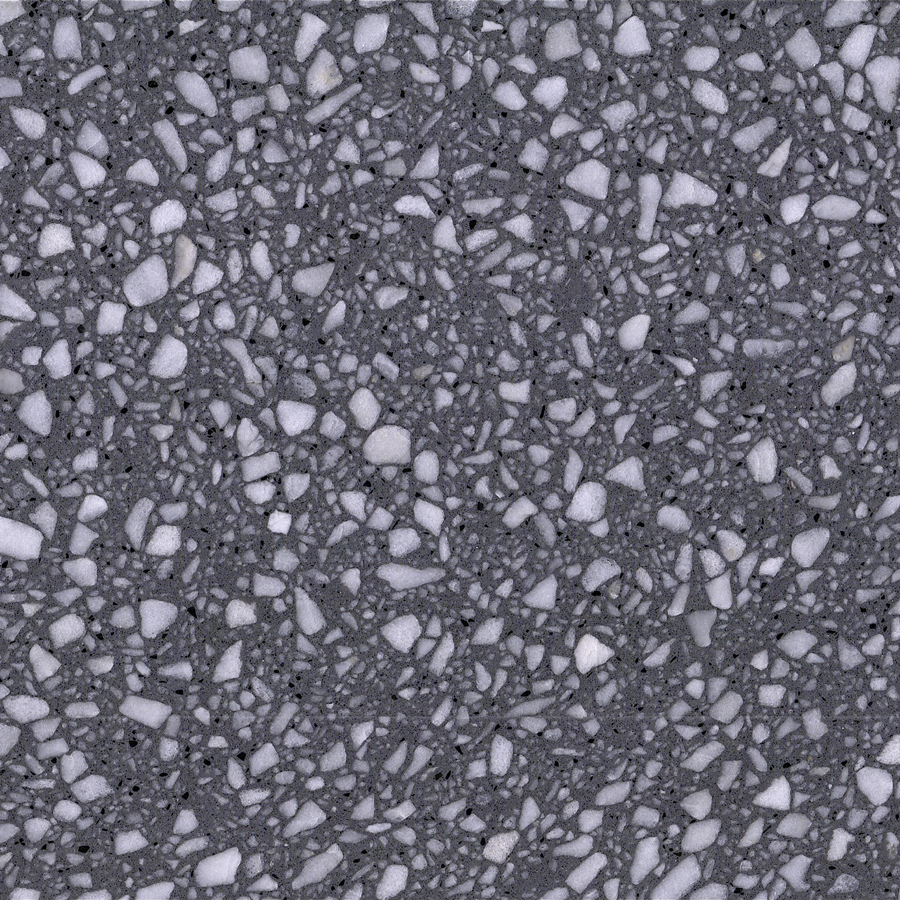 Athena Artificial Terrazo, Grey Man-made Terrazo Countertops, Vanity ...