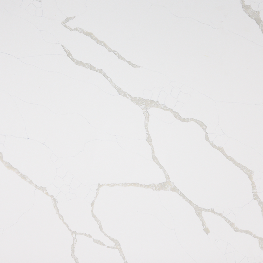 Messi White Artificial Quartz, White Man-made Quartz Countertops ...