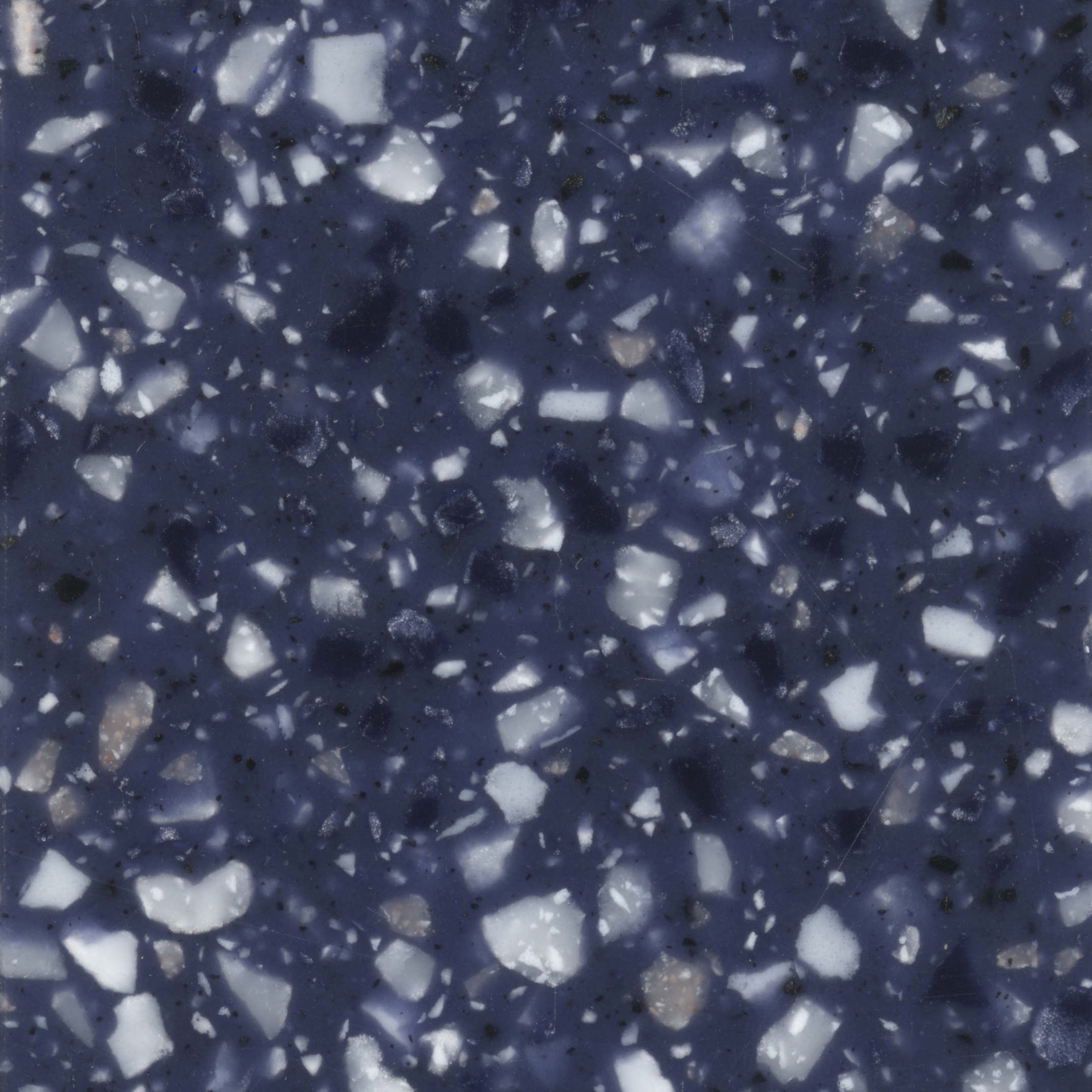 Mediterranean Artificial Solid Surface, Blue Man-made Solid Surface ...