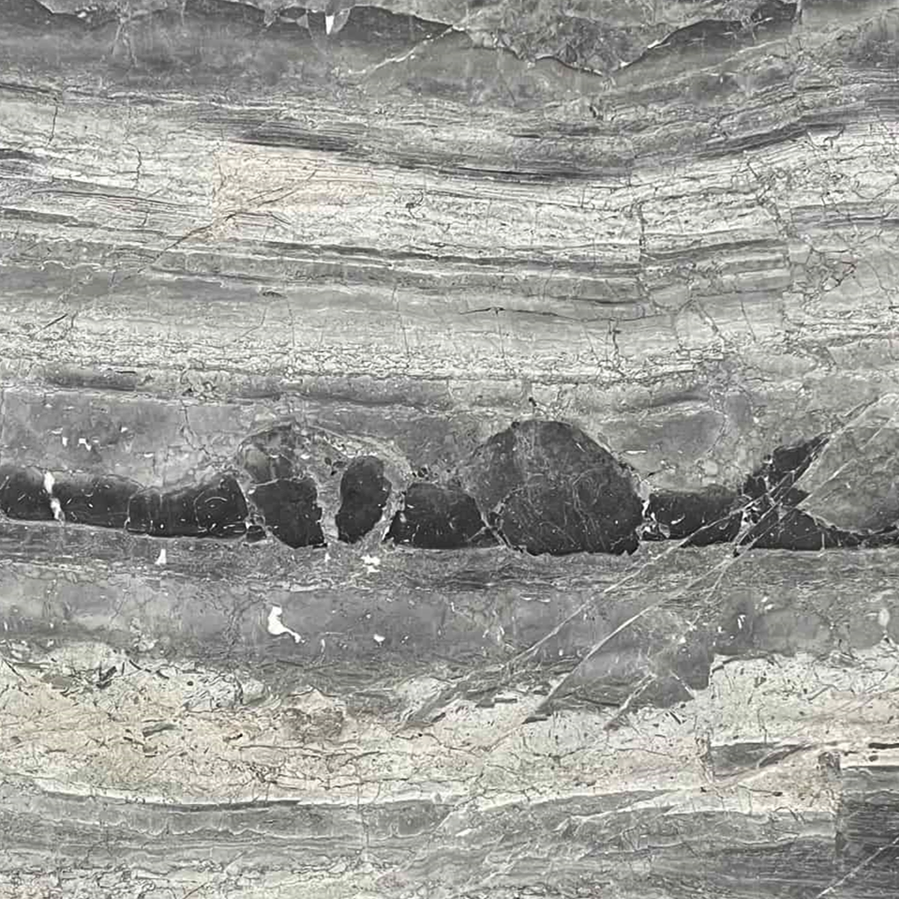 Grigio Striato Marble, Italy Black Marble Slabs, Tiles, Countertops ...