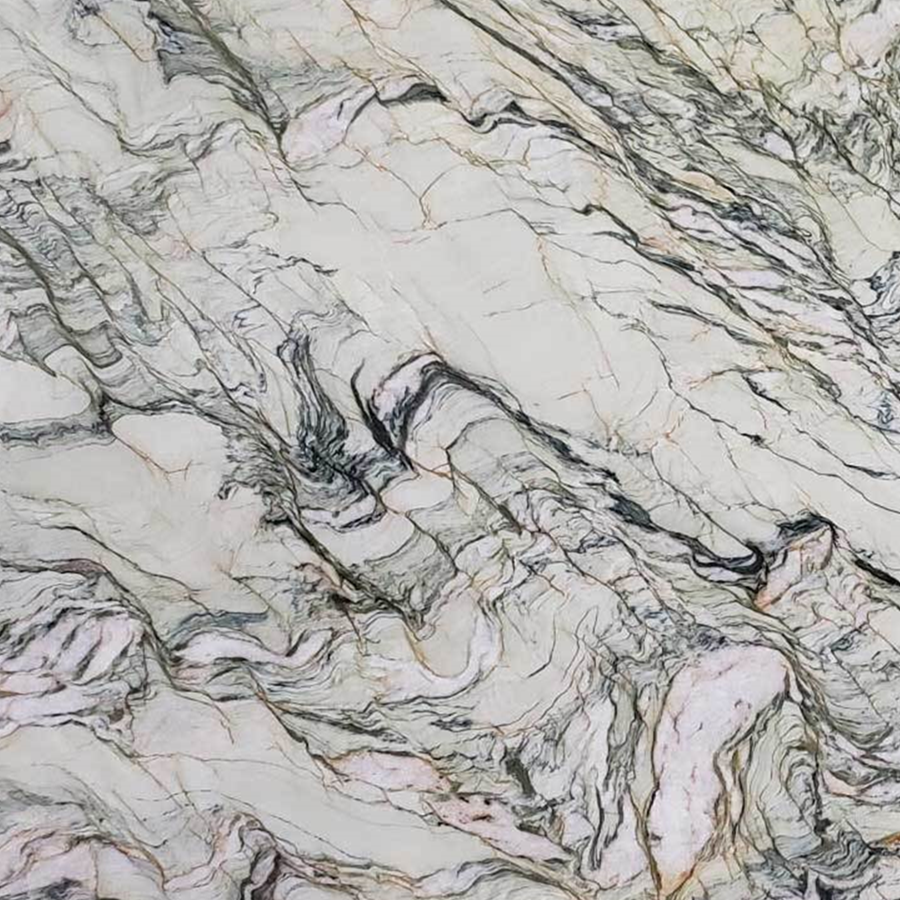 Fascination Quartzite, Brazil White Quartzite Slabs, Tiles, Countertops ...